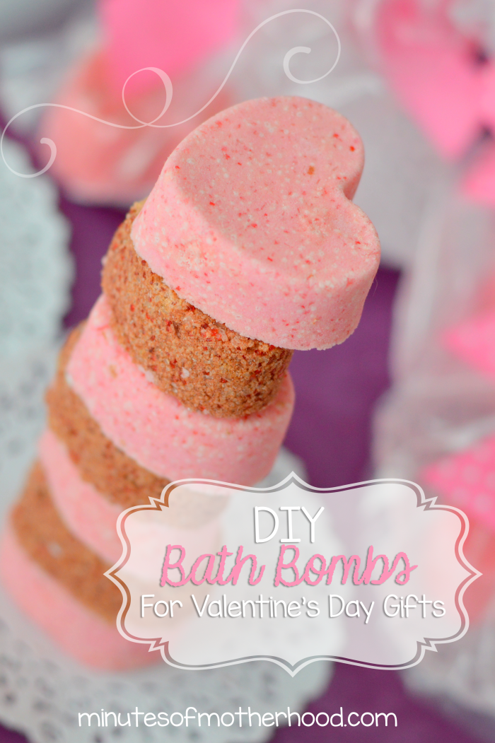 DIY Bath Bombs For Valentine's Day Gifts – Miniature Masterminds