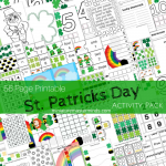 St. Patrick’s Day Preschool Play Dough Counting Mats 1 To 10 ...