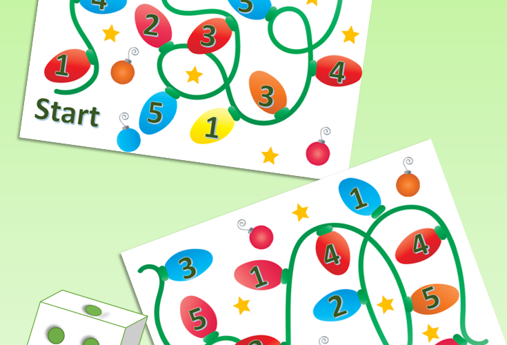 Free Printable Christmas Themed Matching Game Miniature