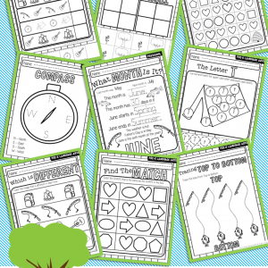 Ants At The Picnic Preschool 10 Frame Counting Activity – Miniature ...