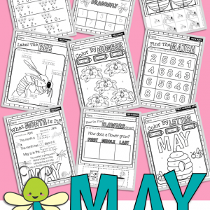 Bumble Bee Preschool 10 Frame Counting Activity – Miniature Masterminds