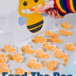 Feed The Bee Alphabet Beginning Sounds Activity For Preschool and ...