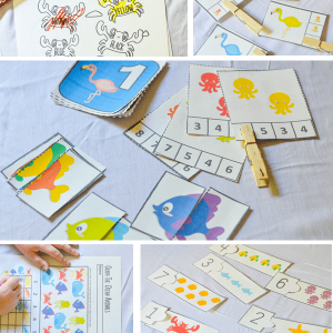 Ants At The Picnic Preschool 10 Frame Counting Activity – Miniature ...
