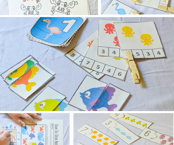 Ocean Animals Activity Pack 30+ Pages of Learning Activities ...